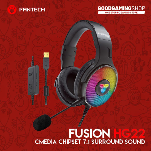 FANTECH Fusion HG22 Virtual 7.1 Surround Gaming Headset | Midas ...