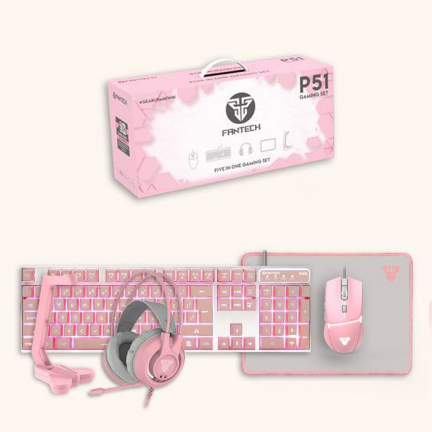 Fantech Sakura Edition Membrane Retail Box-1 | Midas Computer Center