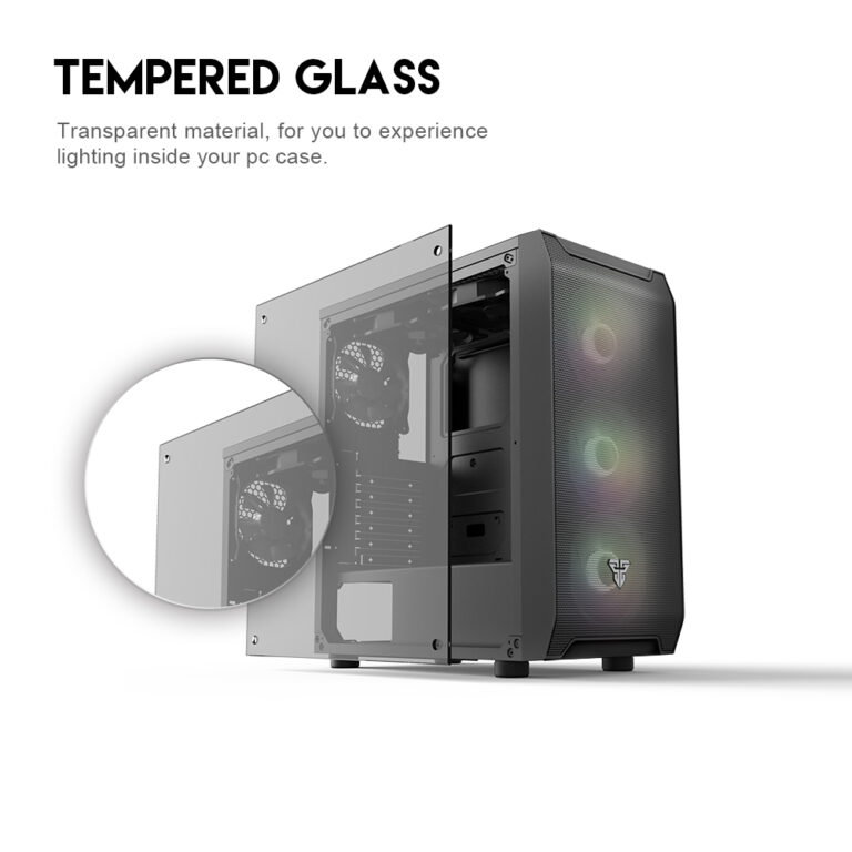 Fantech AERO CG80 Space Edition RGB Middle Tower Case | Midas Computer ...