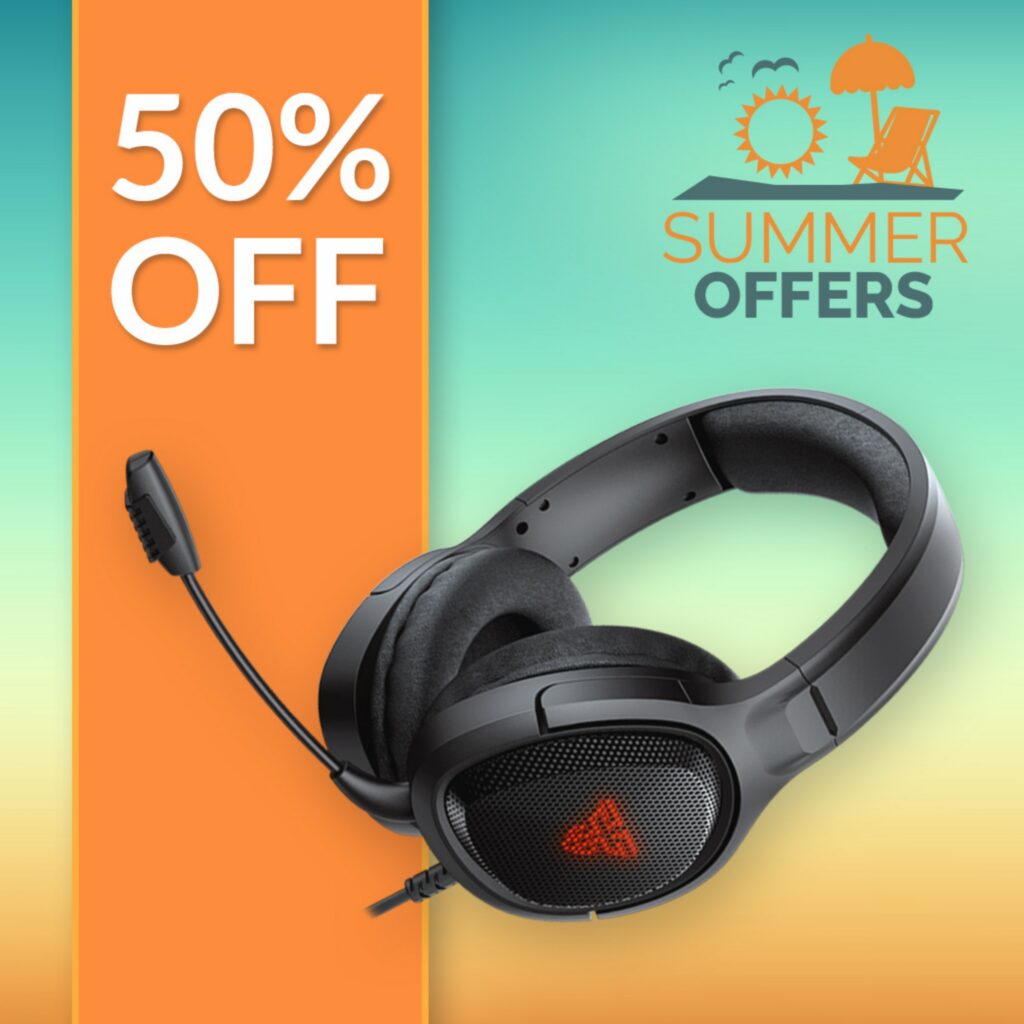 Fantech VIBE MH85 Gaming Headset | Midas Computer Center