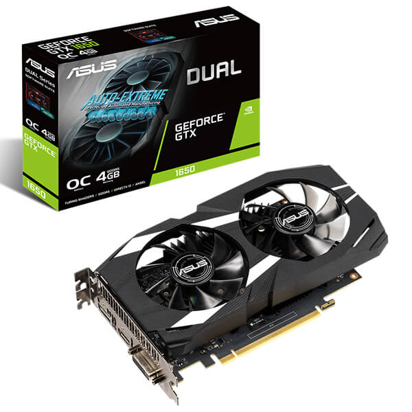 ASUS Dual GeForce® GTX 1650 OC edition 4GB GDDR5 Graphic Card | Midas ...