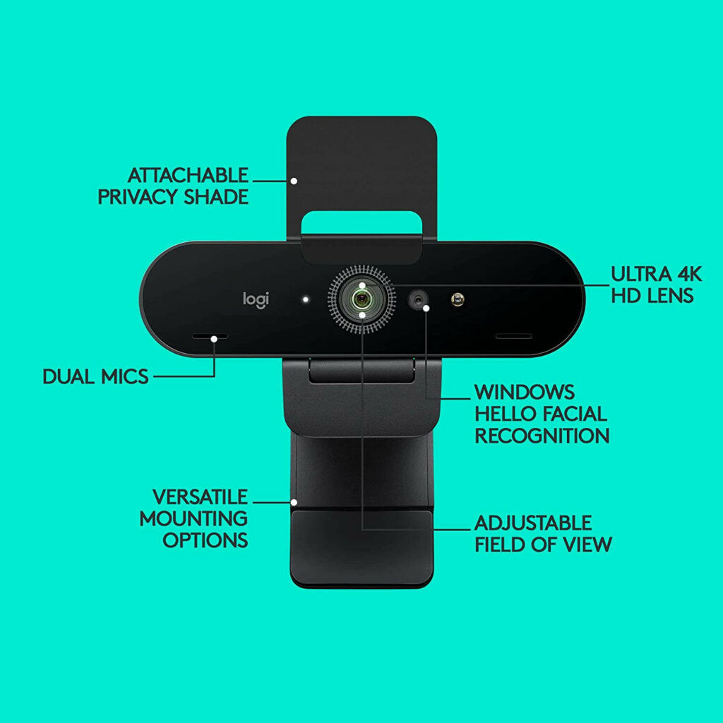 Logitech BRIO ULTRA HD PRO BUSINESS WEBCAM | Midas Computer Center ...