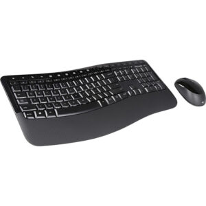 Microsoft Wireless Comfort Keyboard and Mouse 5050 Desktop