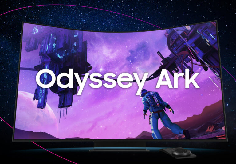 SAMSUNG Odyssey Ark 55-inch 4K UHD 165Hz 1ms Quantum Mini-LED Curved ...