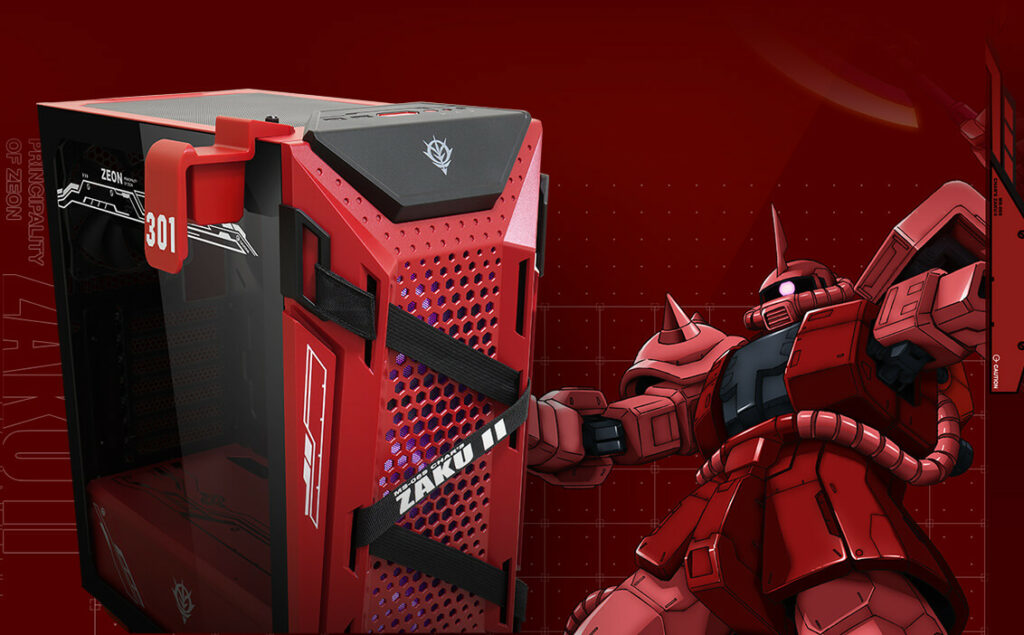 ASUS TUF Gaming GT301 ZAKU II EDITION ATX mid-tower AURA Addressable ...