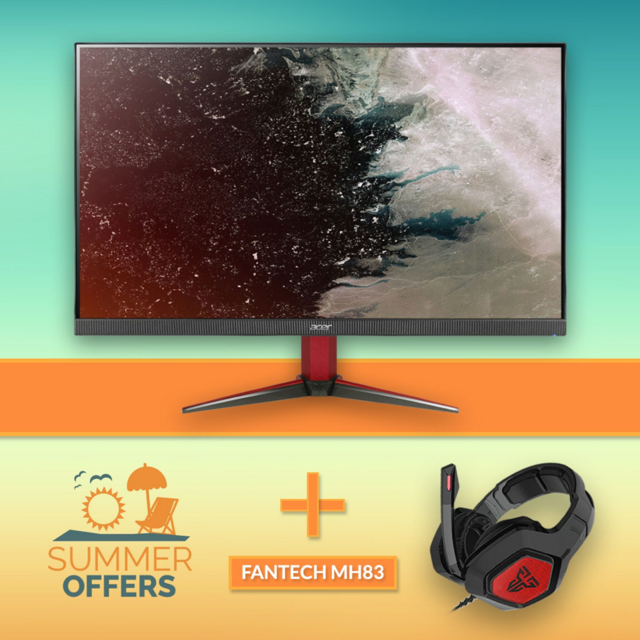 Acer Nitro VG271 Sbmiipx 27-inch 165Hz 1ms (VRB) IPS Gaming Monitor | Midas Computer Center ...