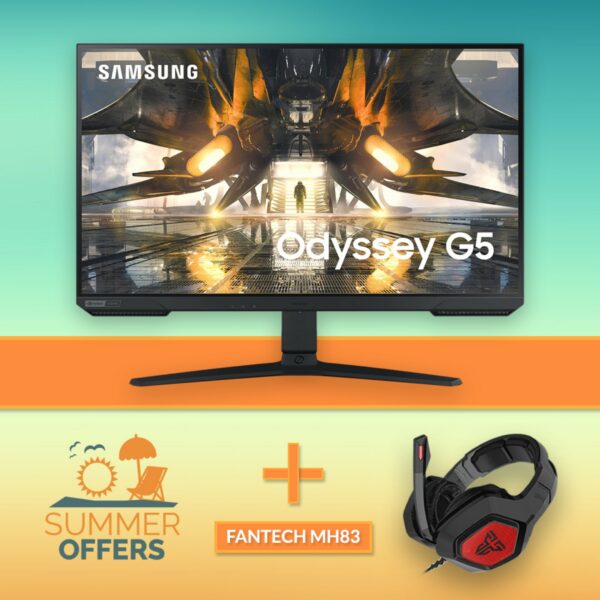 SAMSUNG ODYSSEY G5 G50A 27-inch IPS - 2K - 165Hz - 1ms QHD Gaming ...