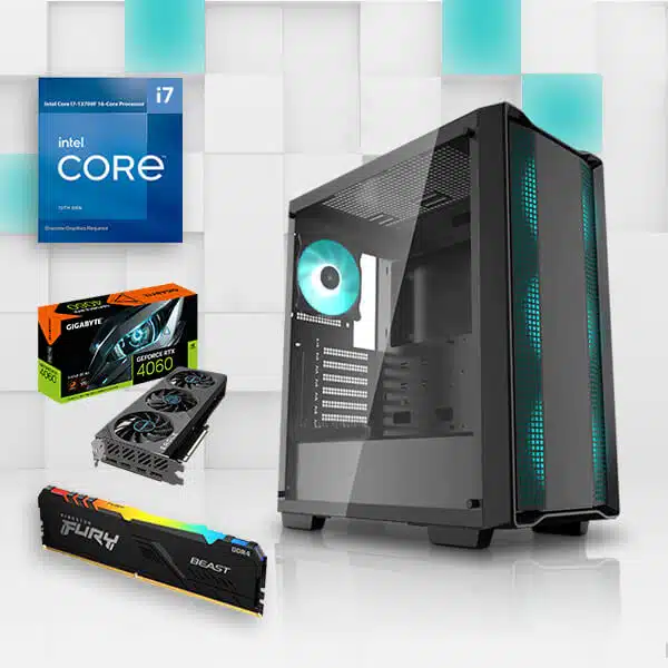 FRANKFURT - Midas Gaming PC Build | Intel Core I7-13700F - RTX 4060 8G ...