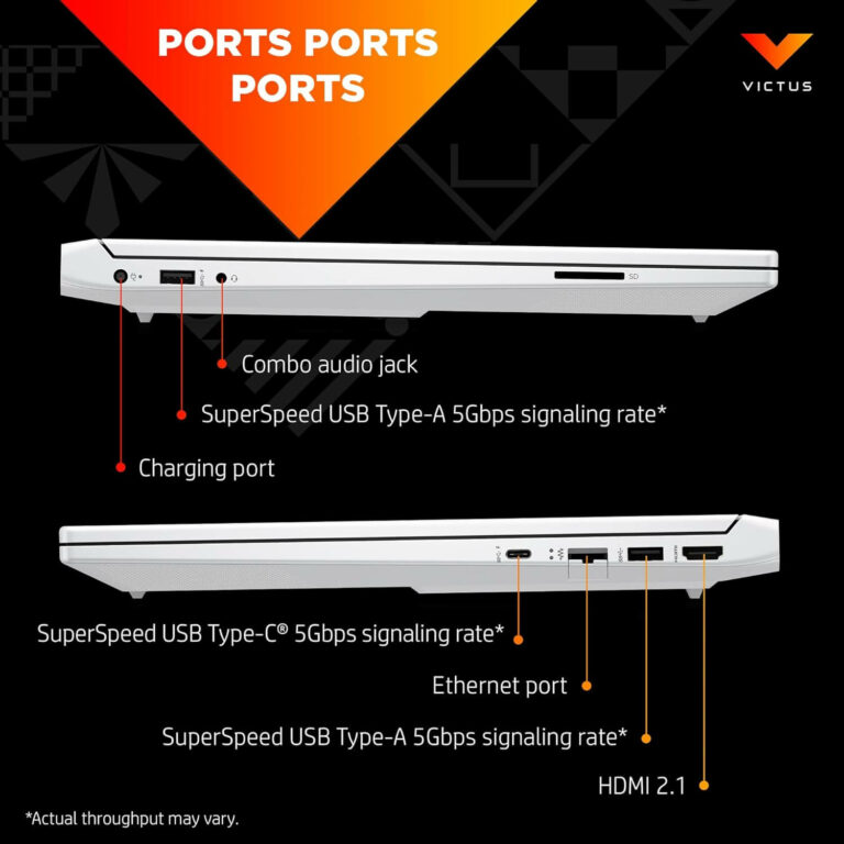 HP VICTUS 15 GAMING LAPTOP - Intel Core i7-13700H - RTX 4050 6GB