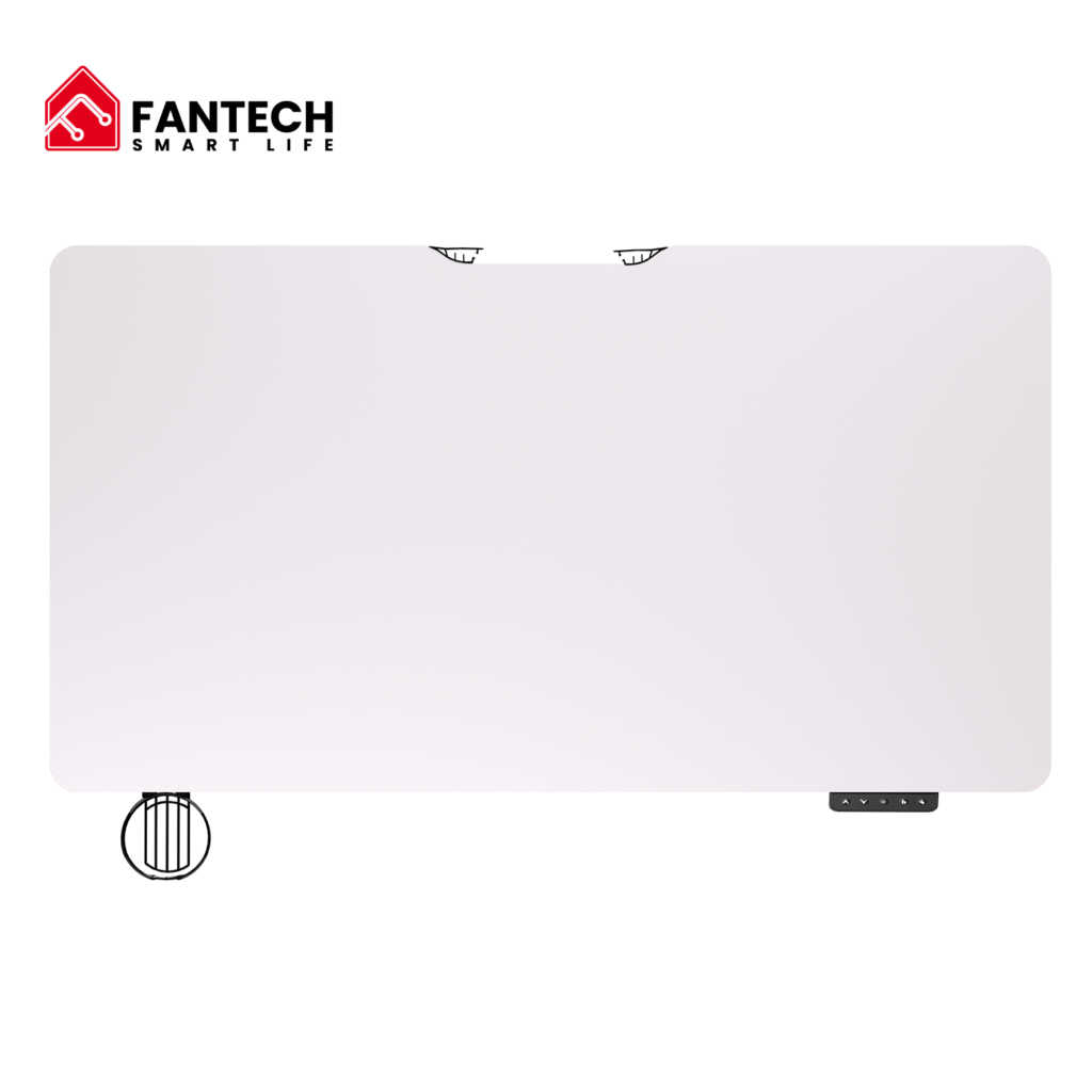 FANTECH WORKSTATION WS311 ADJUSTABLE RISING DESK - WHITE